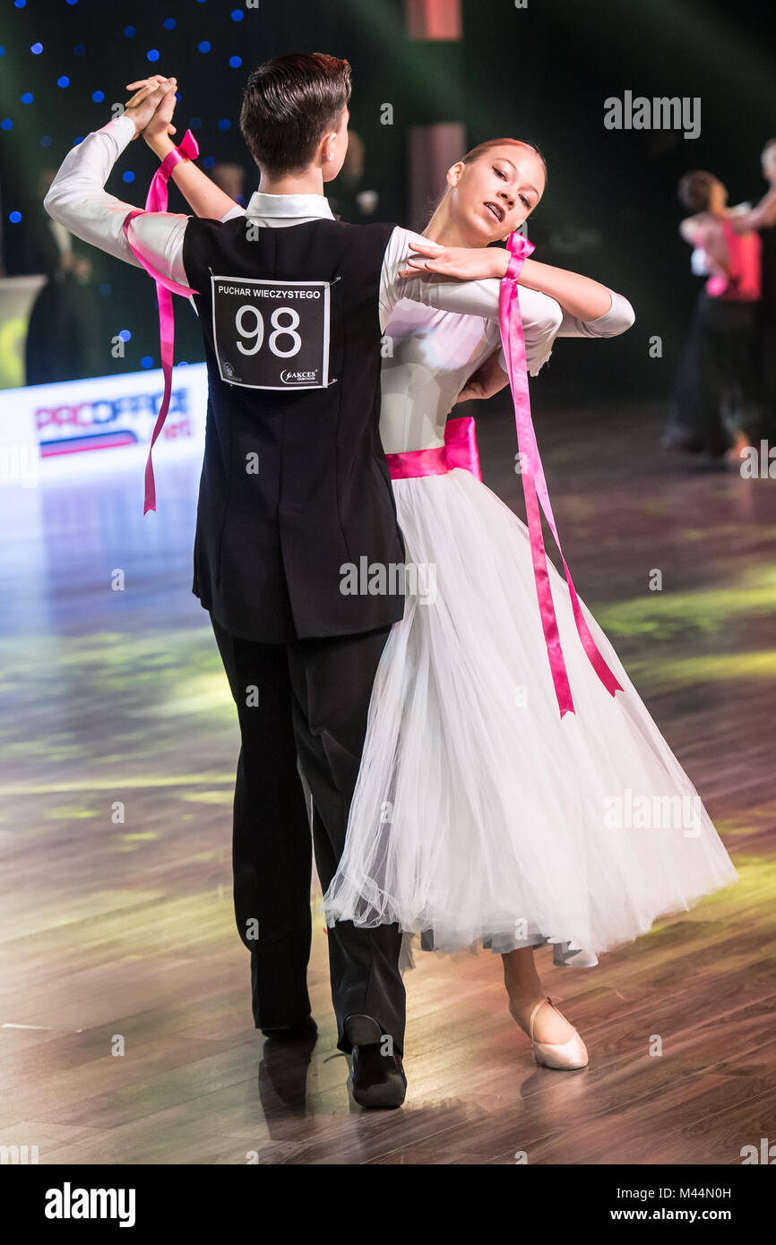 dancers dancing standard dance Stock Photo - Alamy