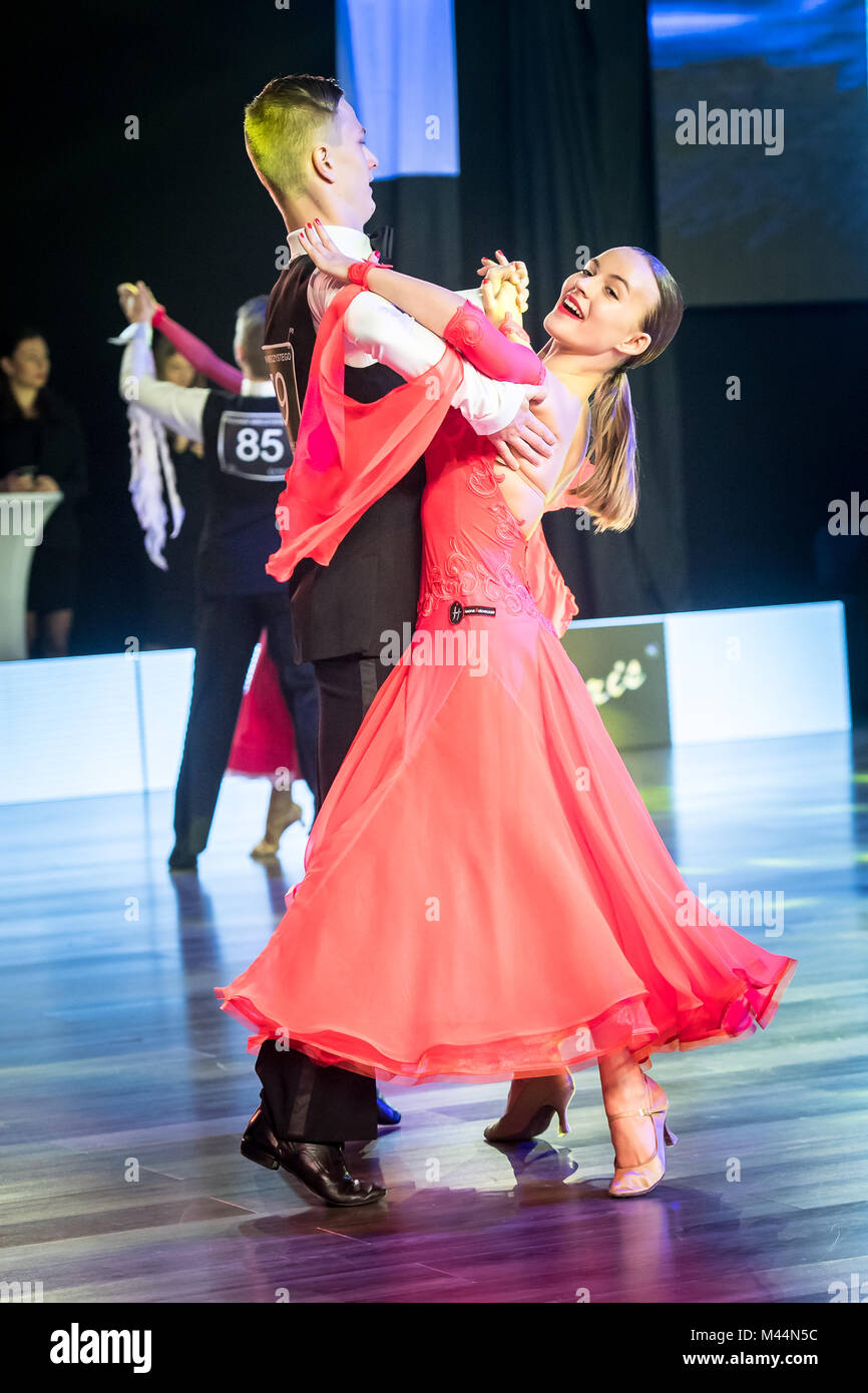 dancers dancing standard dance Stock Photo - Alamy