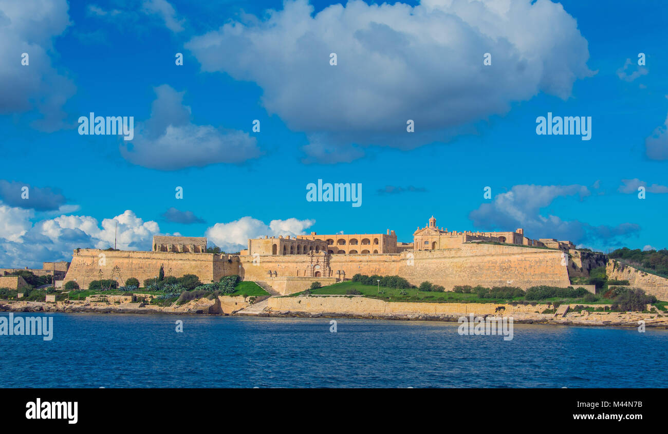 Discover Malta - Fort Manoel at Manoel Island Stock Photo - Alamy