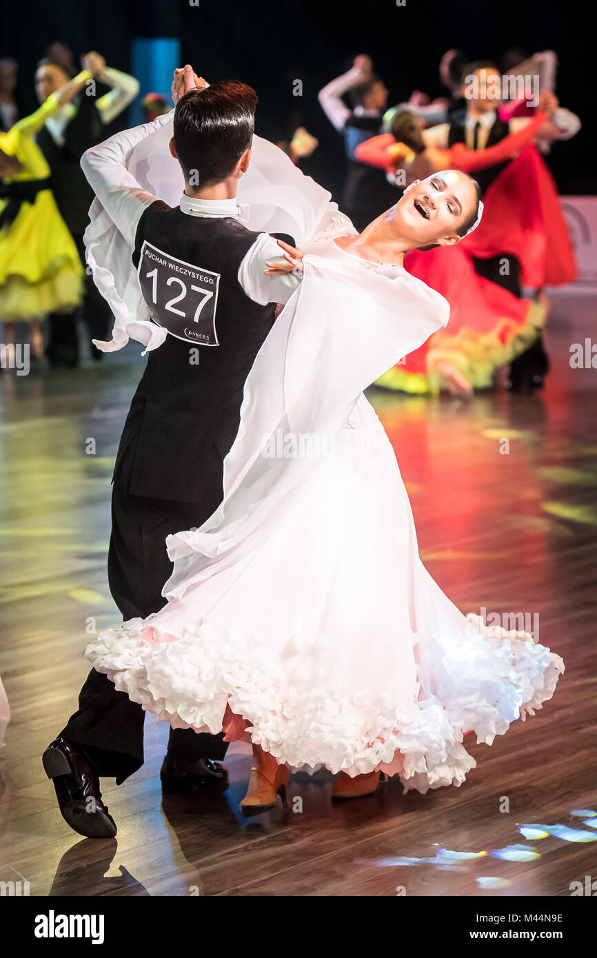 dancers dancing standard dance Stock Photo - Alamy