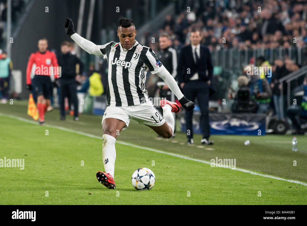 Turin, Italy. 13th Feb, 2018. during the Champions League match ...