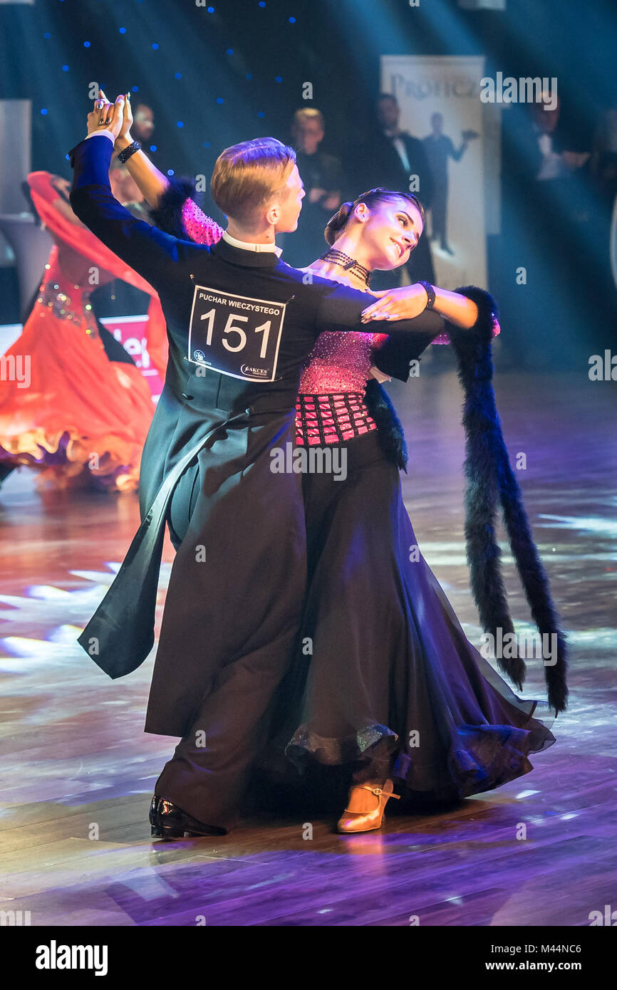 dancers dancing standard dance Stock Photo - Alamy