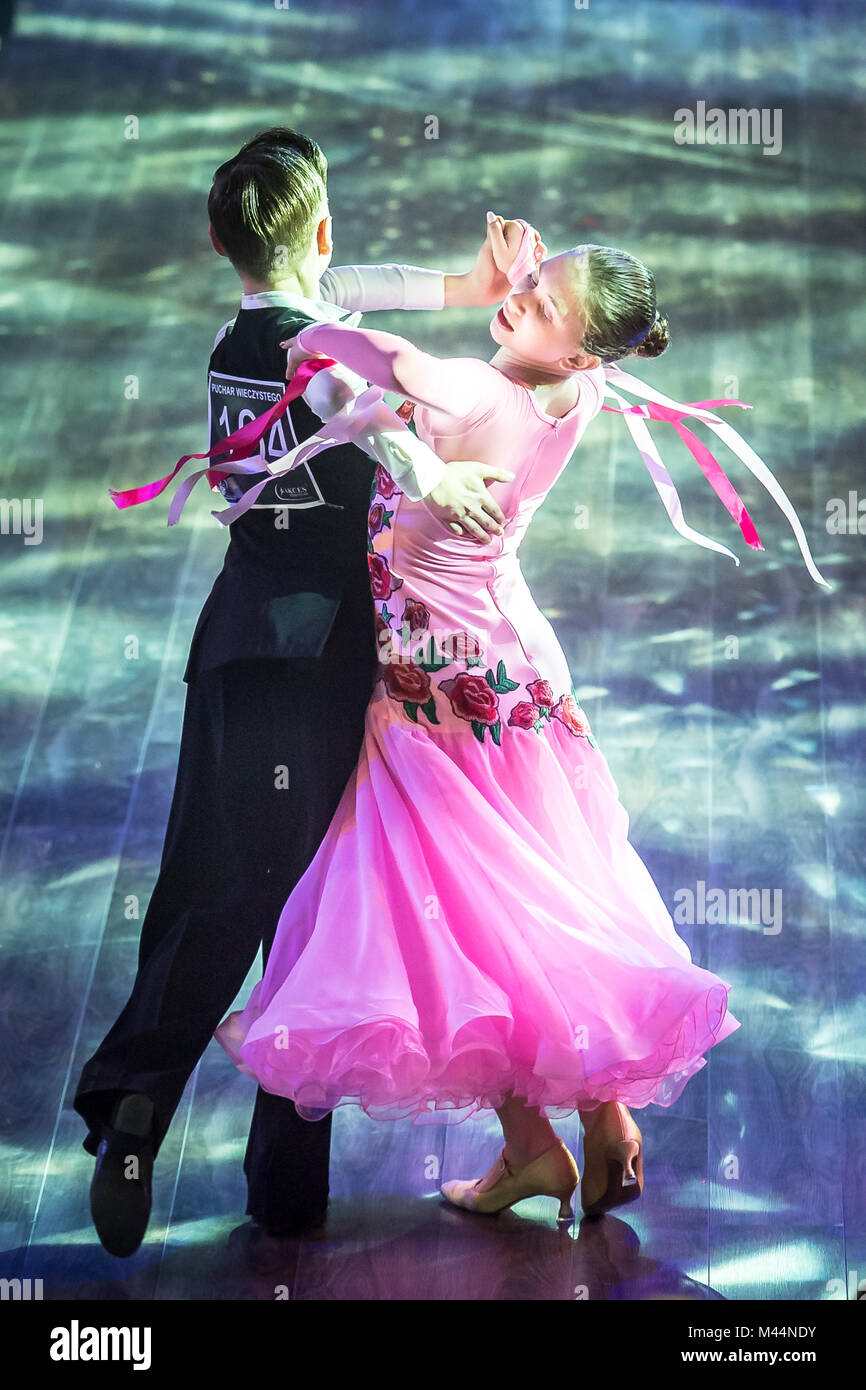 dancers dancing standard dance Stock Photo - Alamy