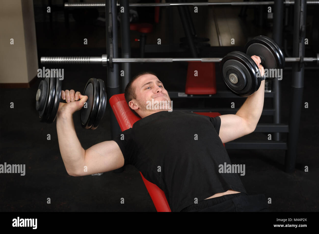 Young sportsman in active hi-res stock photography and images - Alamy