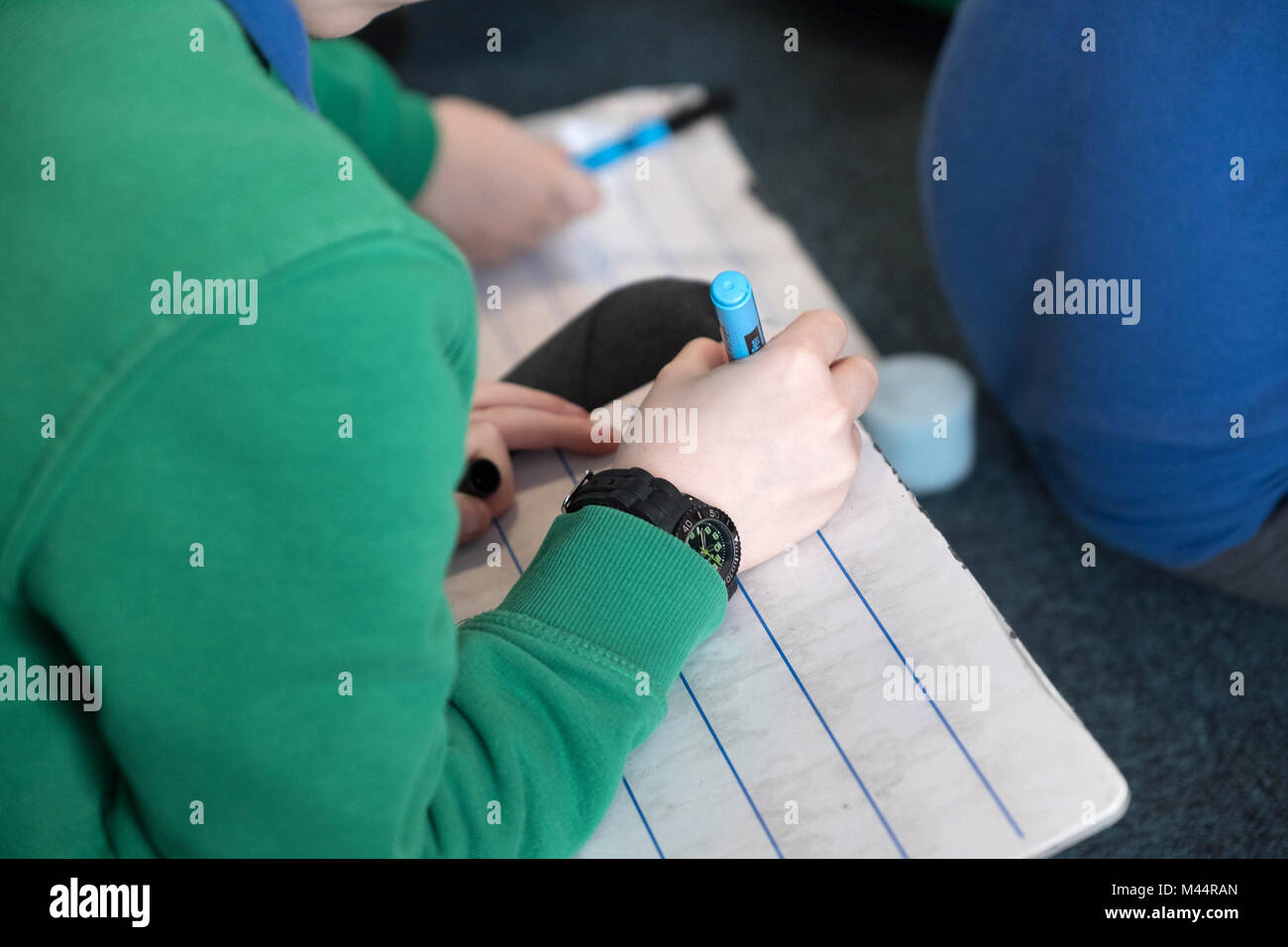 UK Primary School classroom Stock Photo - Alamy