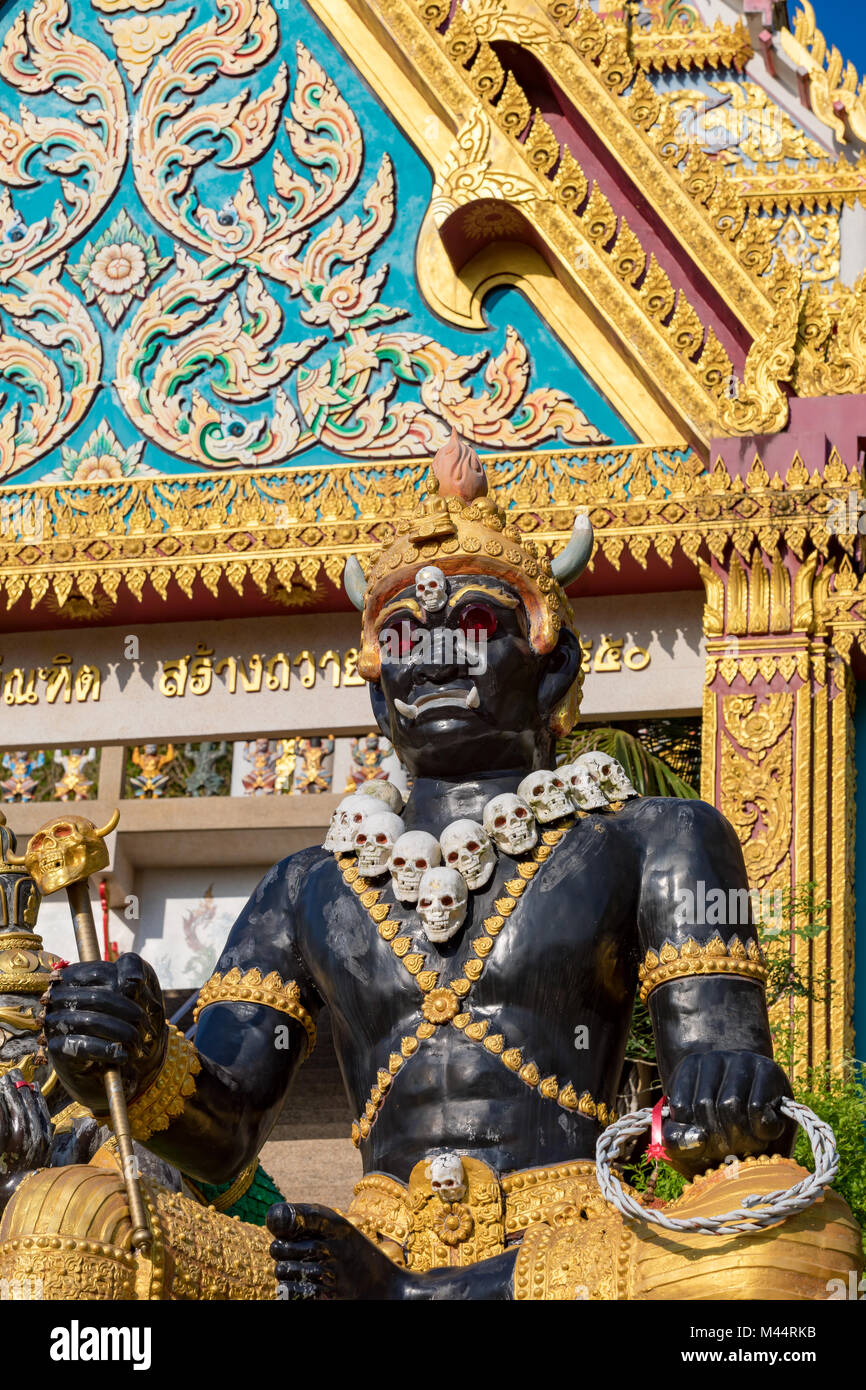 Wat Khao Rang Phuket Thailand Asia February 14, 2018 A depiction of ...