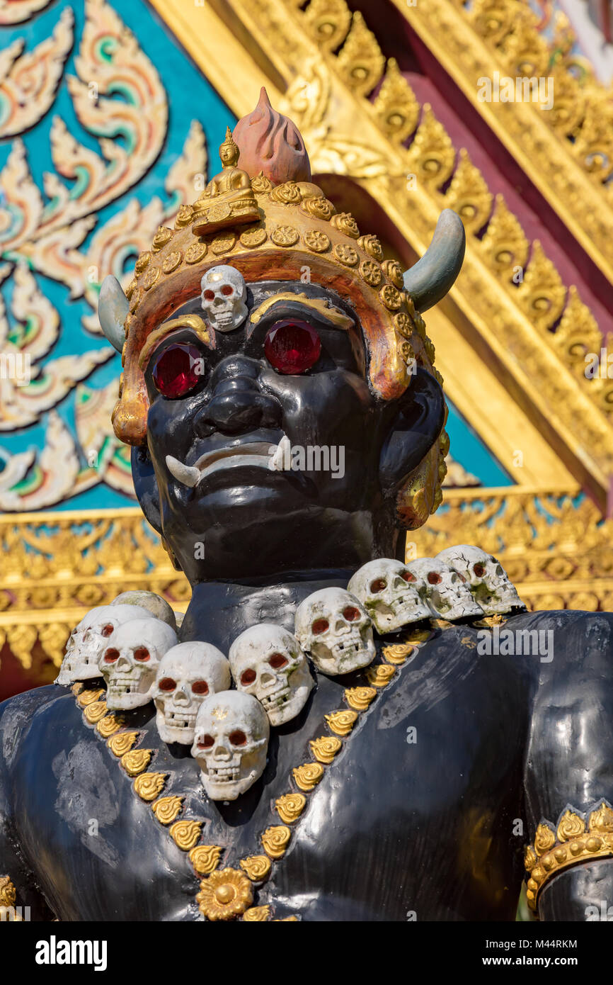 Wat Khao Rang Phuket Thailand Asia February 14, 2018 A depiction of ...