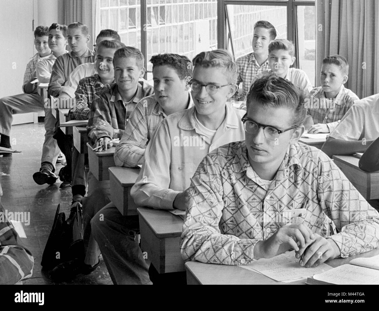 1950s Classroom Stock Photos & 1950s Classroom Stock Images - Alamy