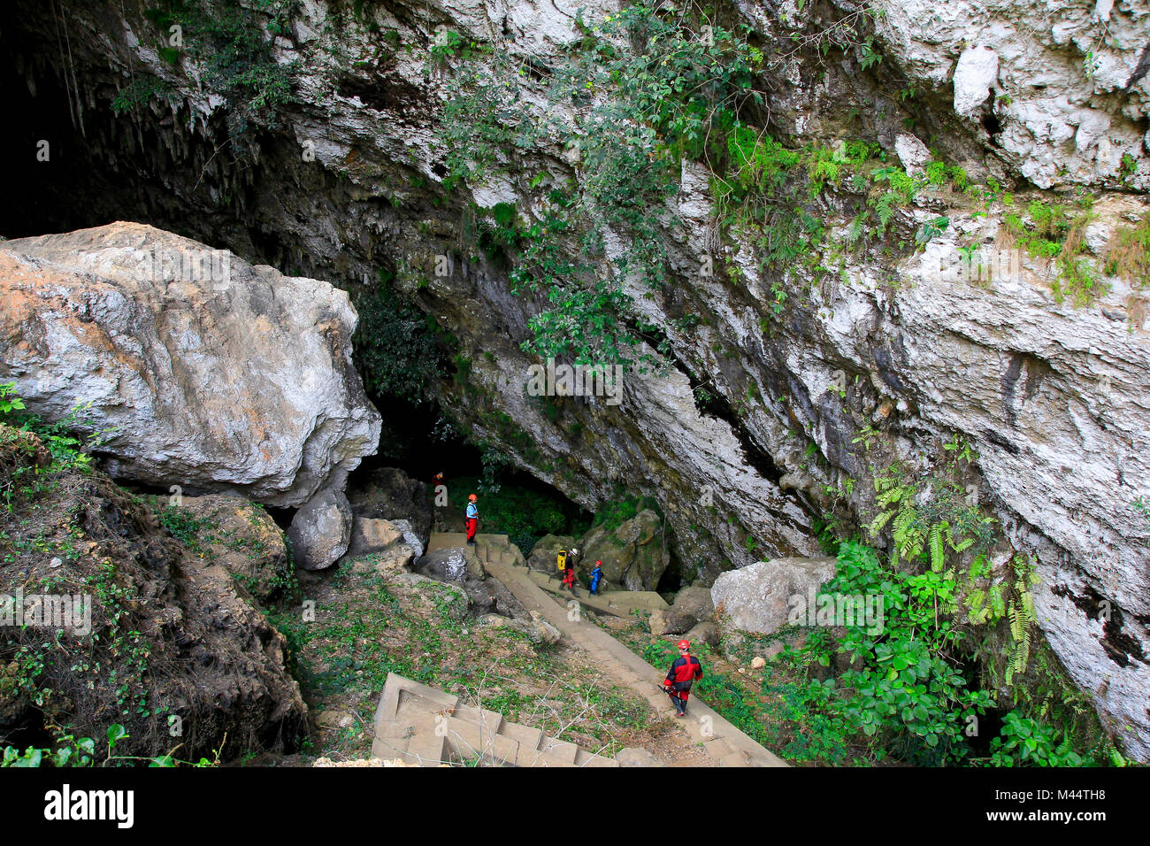 Mouth of cave hi-res stock photography and images - Alamy