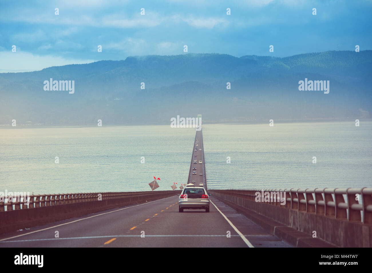Bridge over the river Stock Photo - Alamy