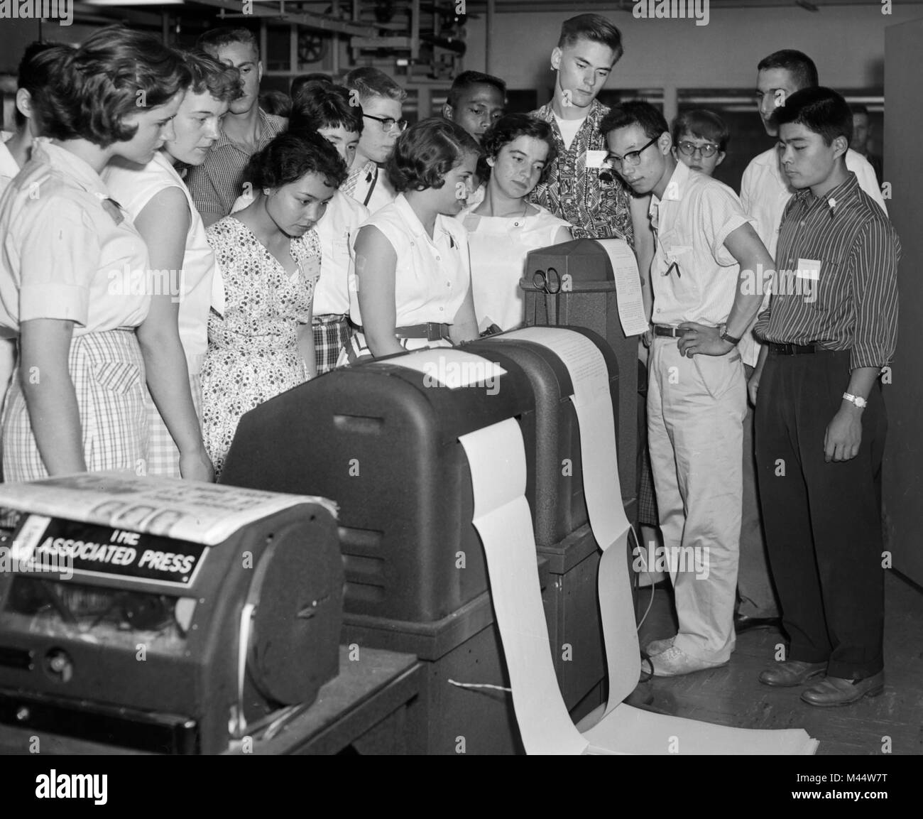 Journalism school students Black and White Stock Photos & Images - Alamy