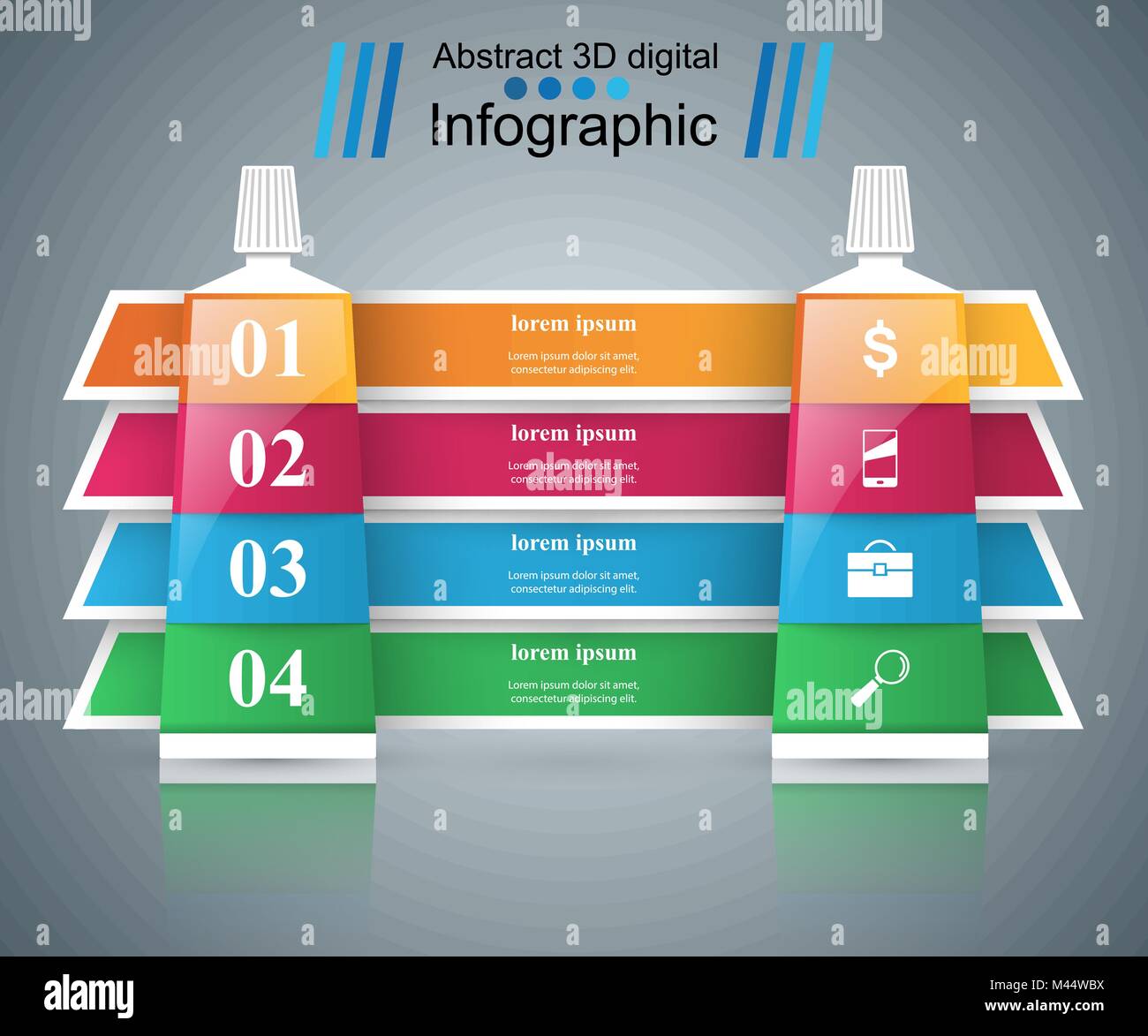 Toothpaste, cream tube - business infographic Stock Vector Image & Art ...