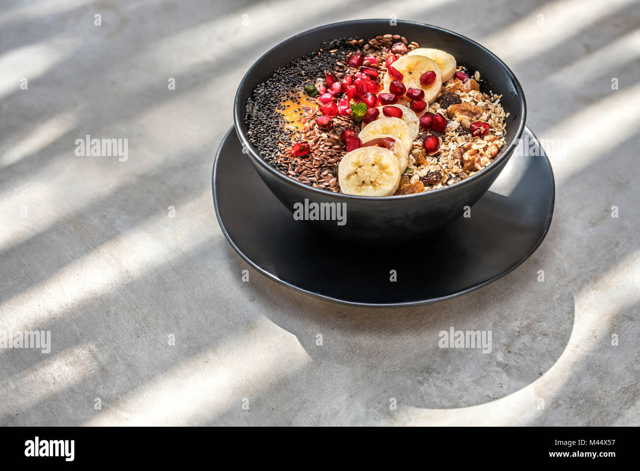 Fruit mix in bowl Stock Photo - Alamy
