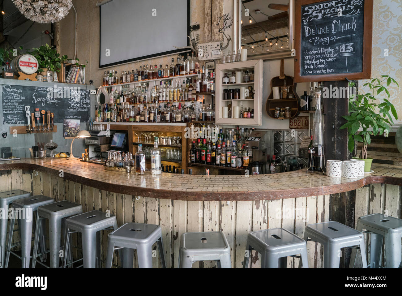 United States, Washington, Seattle, Ballard, The Sexton Bar and ...