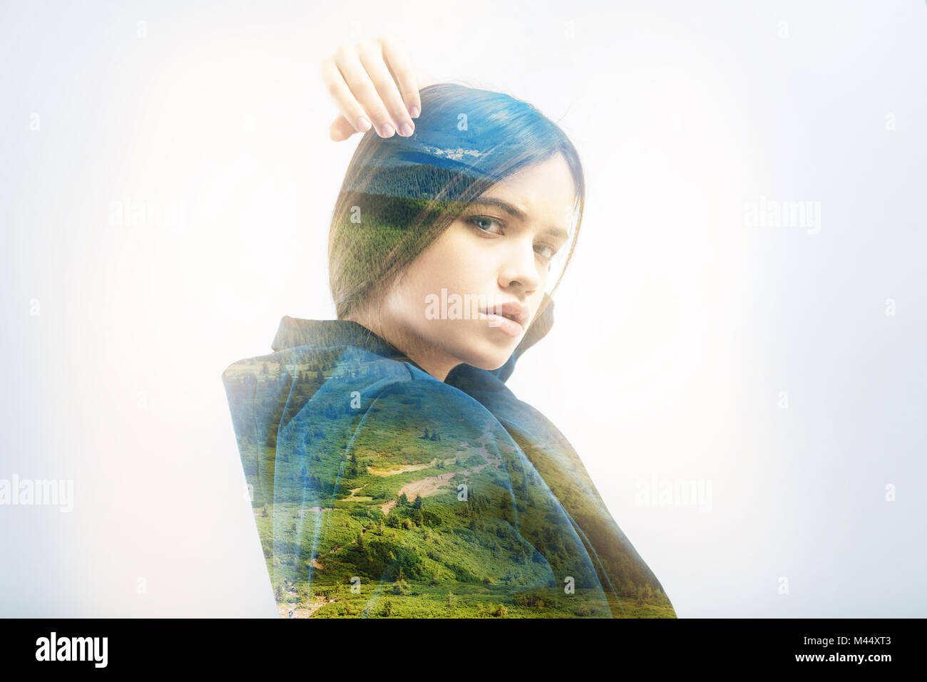 Young employee feeling nervous while waiting for colleagues Stock Photo ...