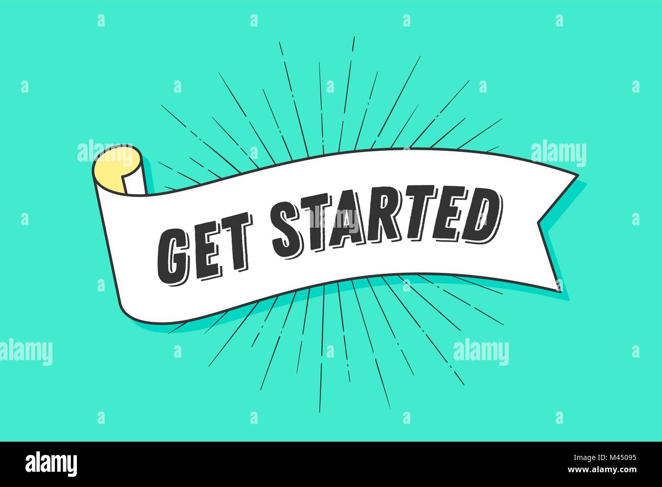 Get started. Vintage ribbon Stock Vector Image & Art - Alamy Get started. Vintage ribbon Stock Vector Image & Art - Alamy