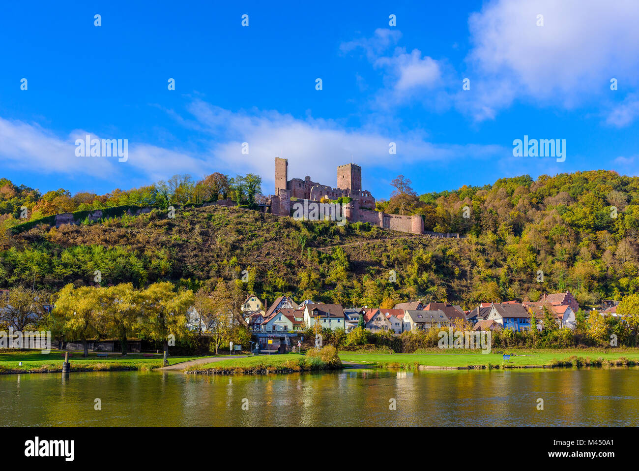 Henneburg castle ruin hi-res stock photography and images - Alamy