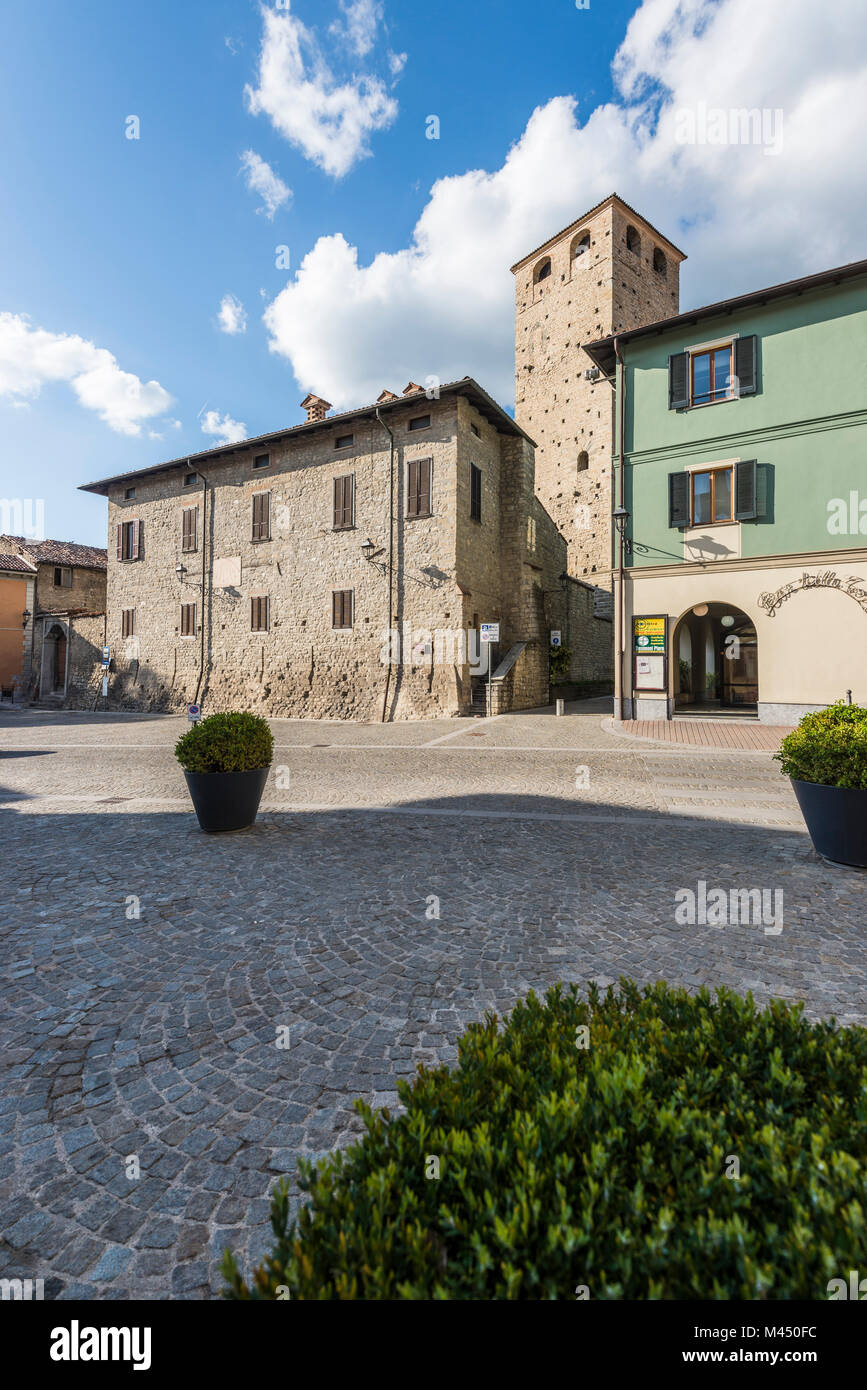 Varzi, Oltrepo Pavese, Province of Pavia, Lombardy, Italy Stock Photo ...