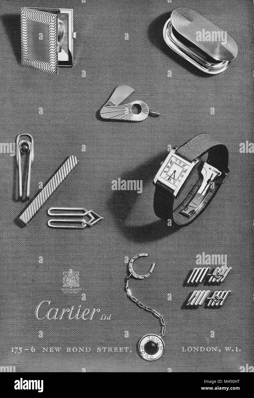 Cartier jewellers jewellery advert, advertising in Country Life ...