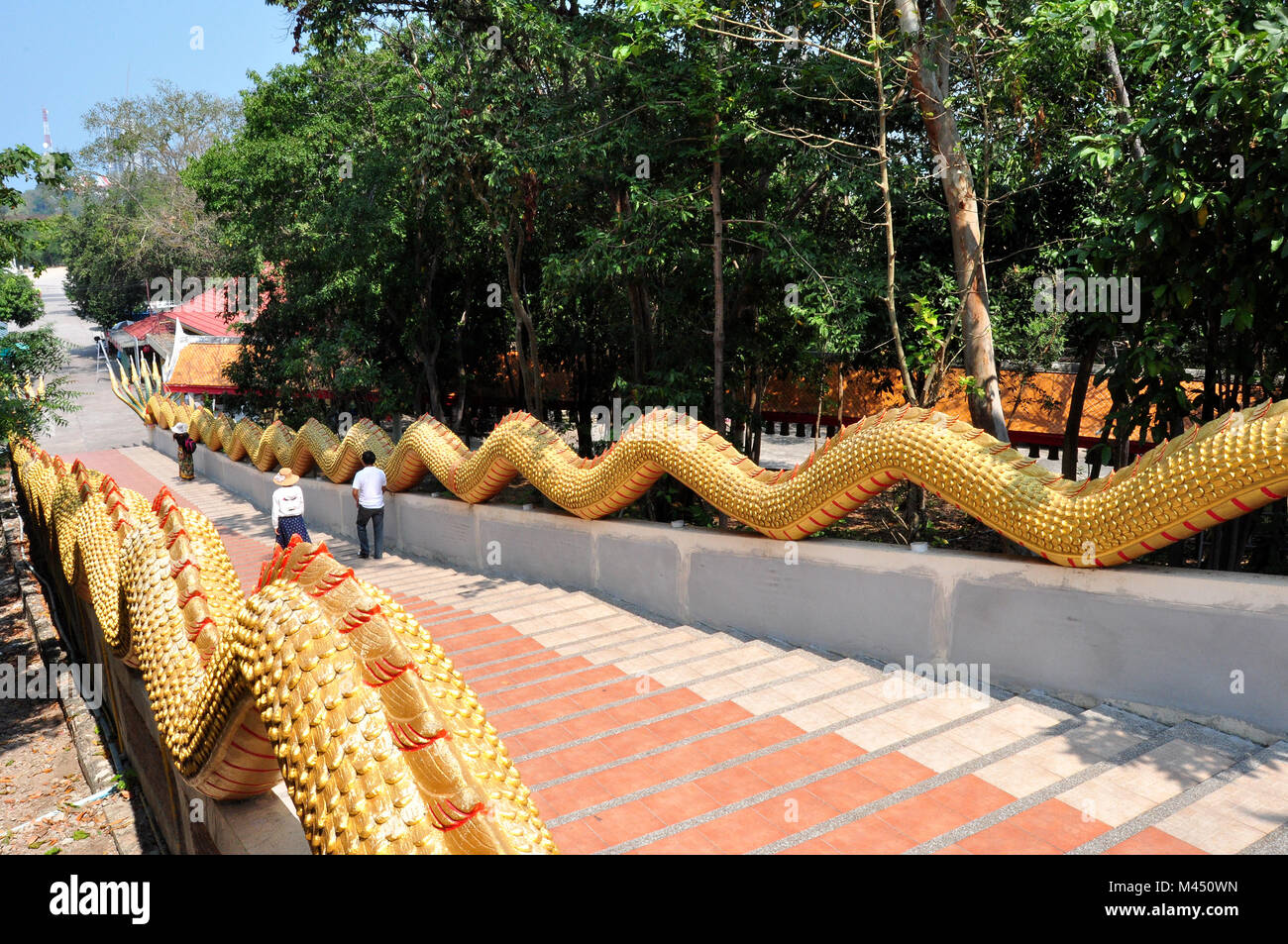 Snake stairs at the hill hi-res stock photography and images - Alamy