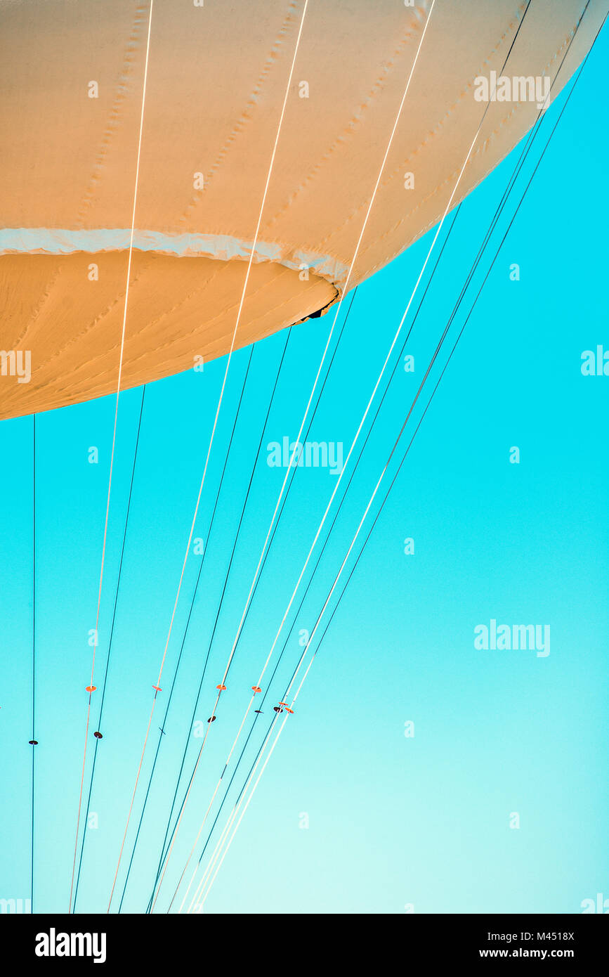 gas balloon cables Stock Photo - Alamy