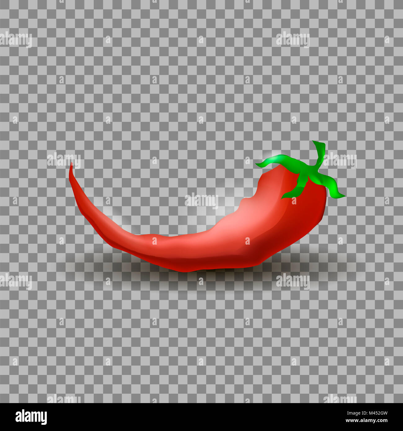 Natural Hot Red Cayenne Chili Pepper Stock Photo - Alamy