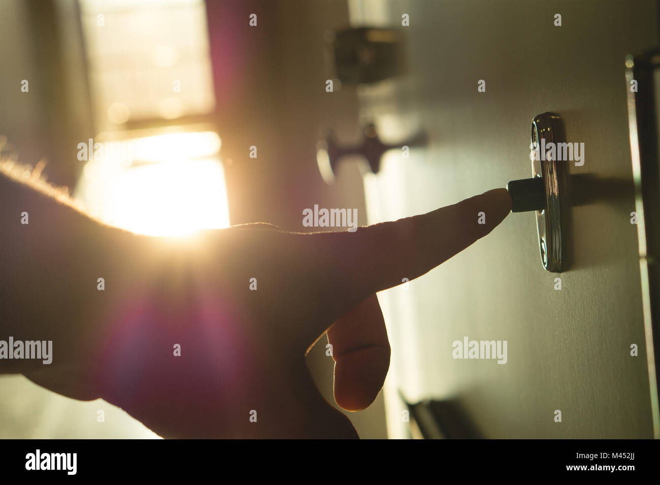 Doorbell Ringing Stock Photos & Doorbell Ringing Stock Images - Alamy