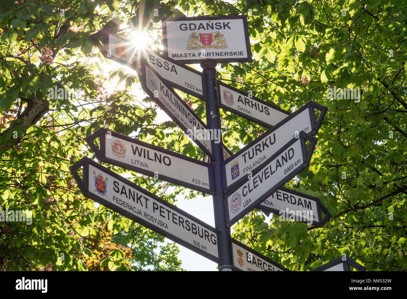 Multi signpost High Resolution Stock Photography and Images - Alamy