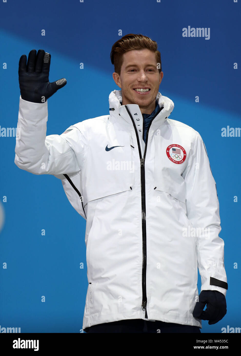 Mens halfpipe medal ceremony hi-res stock photography and images - Alamy