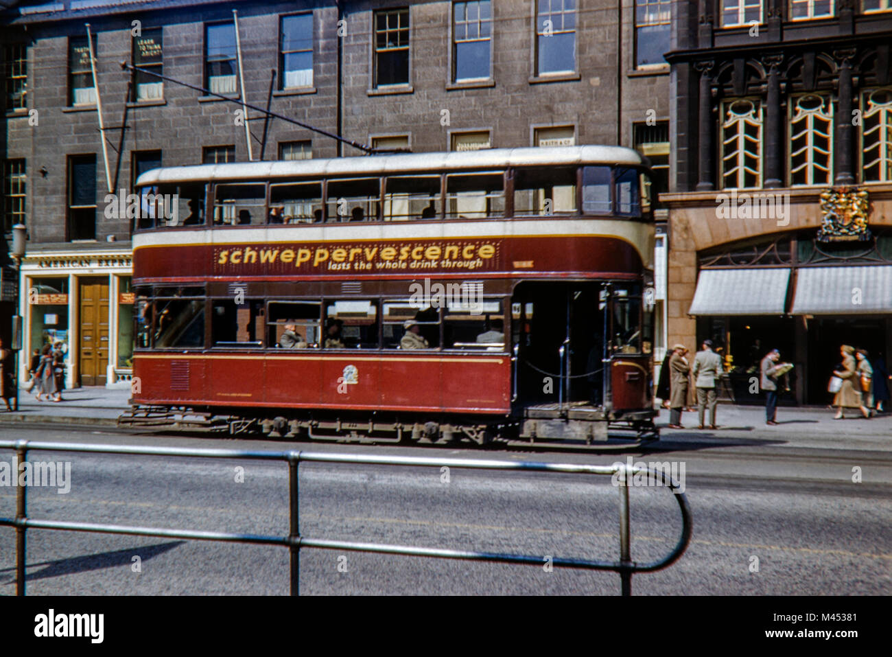 Edinburgh Corporation Tramways, Scotland. Tram image pre dates 1956 ...