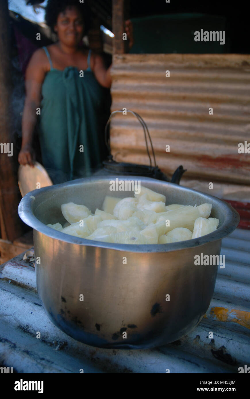 Fiji lovo taro hi-res stock photography and images - Alamy