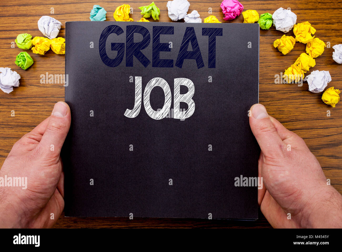 Word, writing Great Job. Business concept for Success Appreciation ...