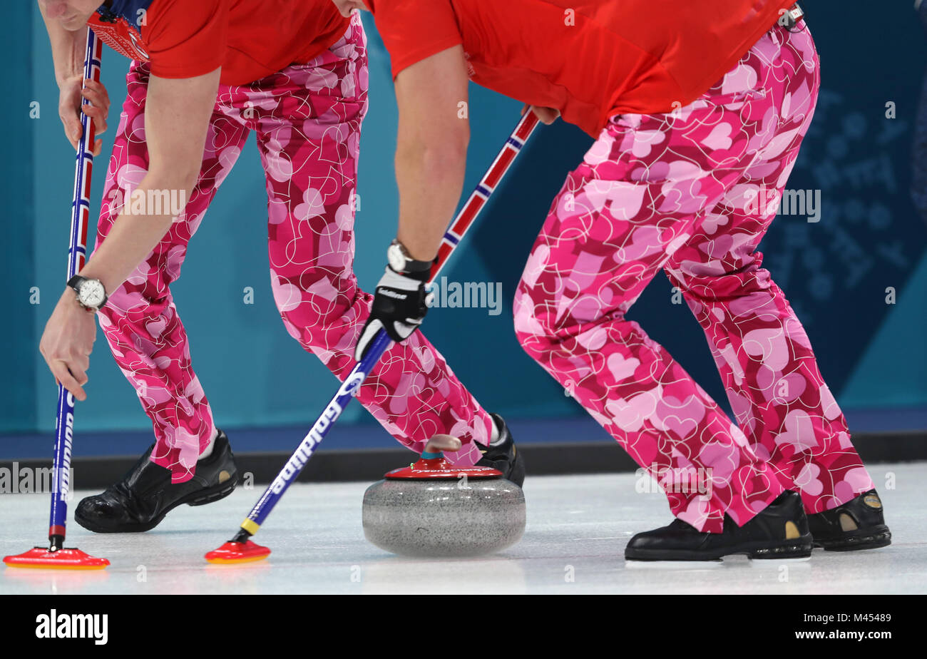 Norwegian men's olympic curling team hi-res stock photography and ...