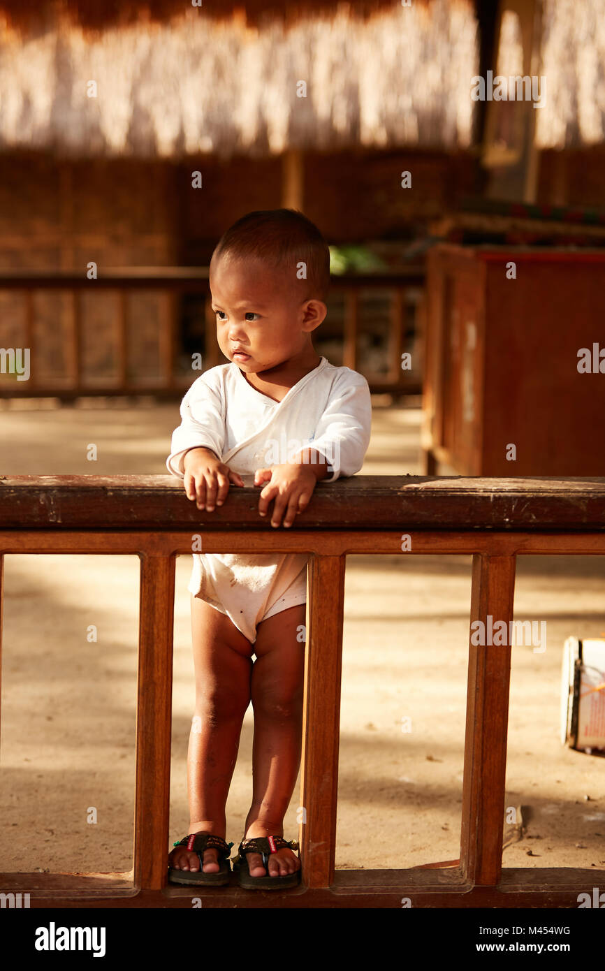Young child at Bali village, Indonesia Stock Photo - Alamy