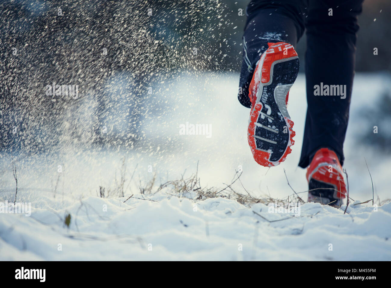 Sneakers walking running back hi-res stock photography and images - Alamy