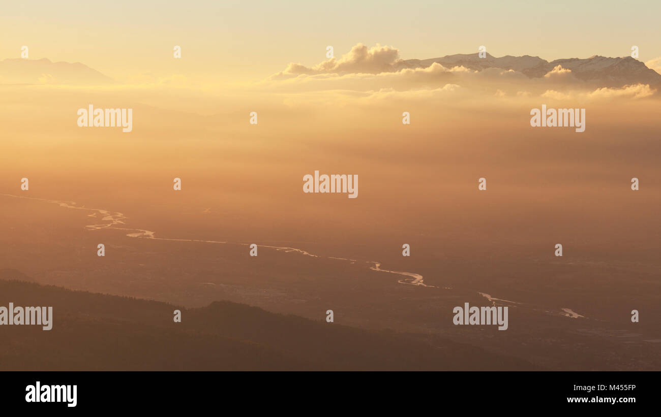 Valley of the piave river hi-res stock photography and images - Alamy