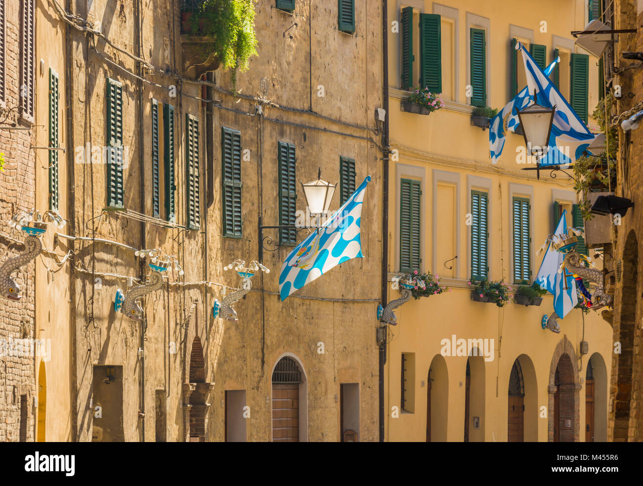 The contradas flags hi-res stock photography and images - Alamy