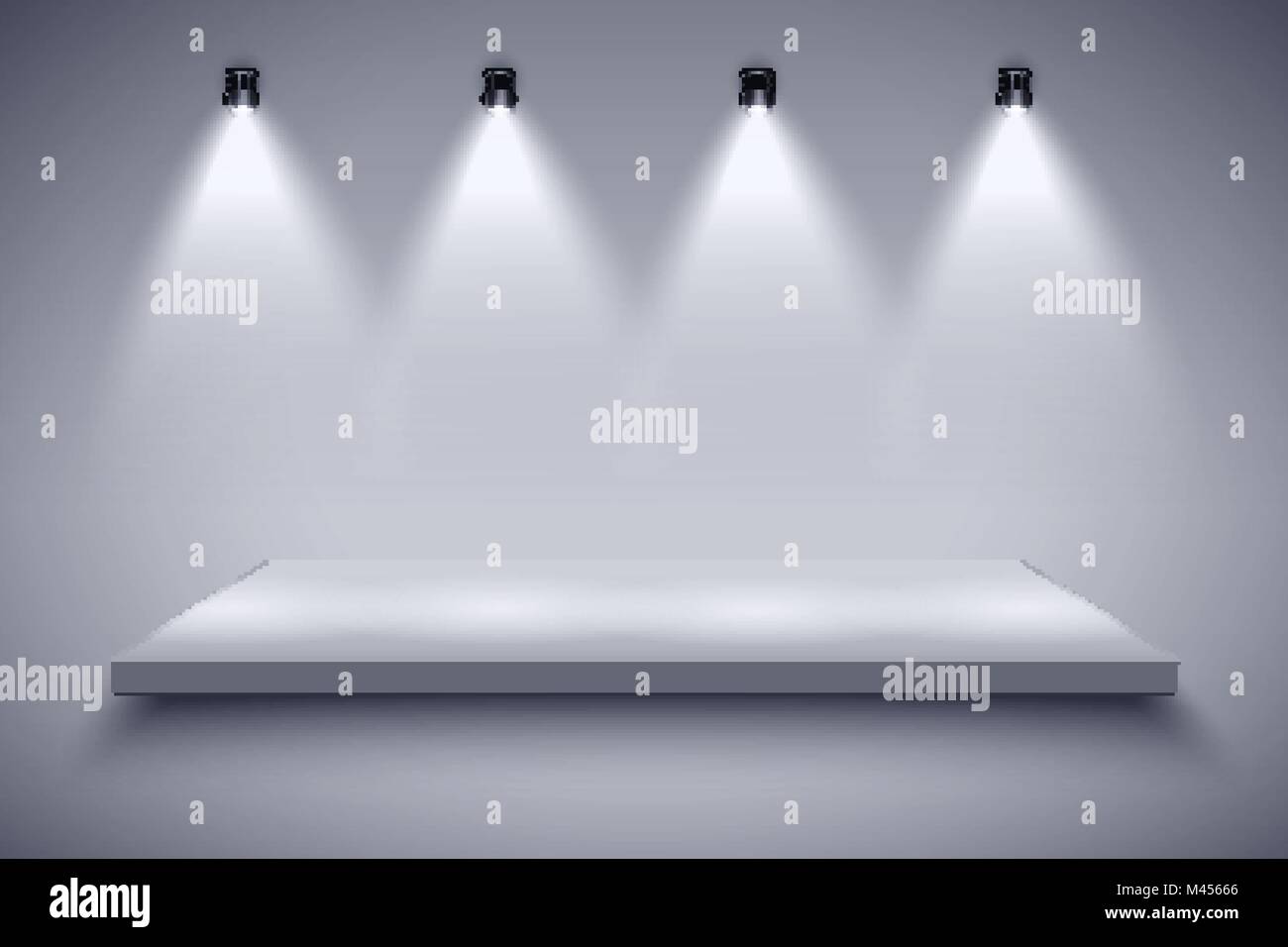 Black and white Presentation platform Stock Vector Image & Art - Alamy