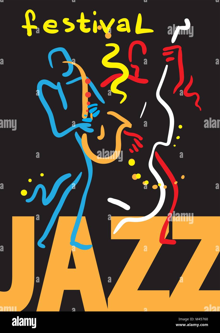 Creative conceptual music festival vector. Band playing musical ...