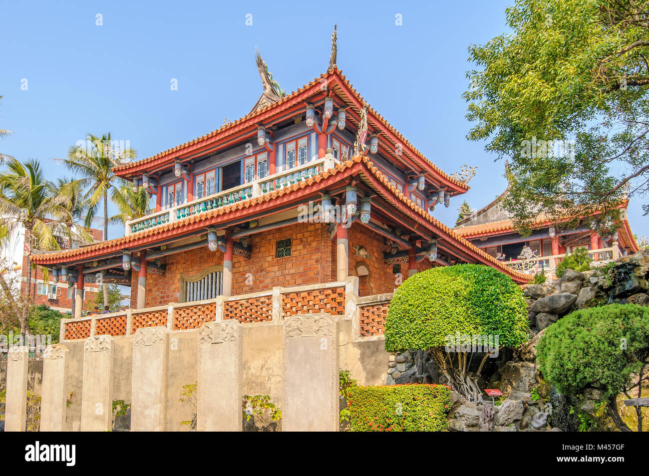 Chihkan Tower, Fort Proventia in Tainan, Taiwan Stock Photo - Alamy
