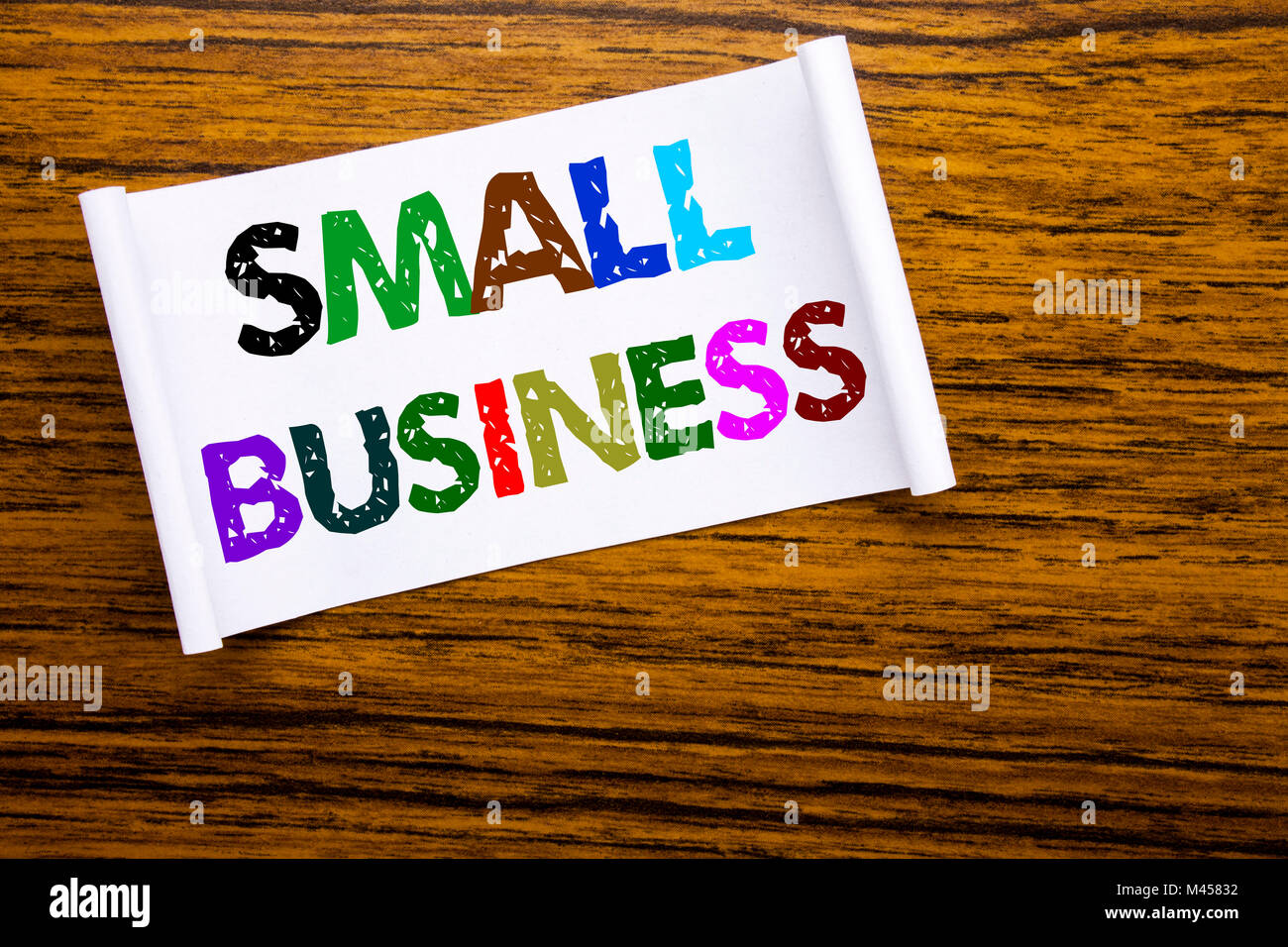 Word, writing Small Business. Business concept for Family Owned Company ...