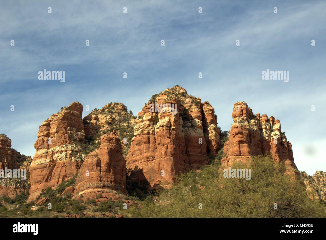 Beautiful towering red rock hi-res stock photography and images - Alamy