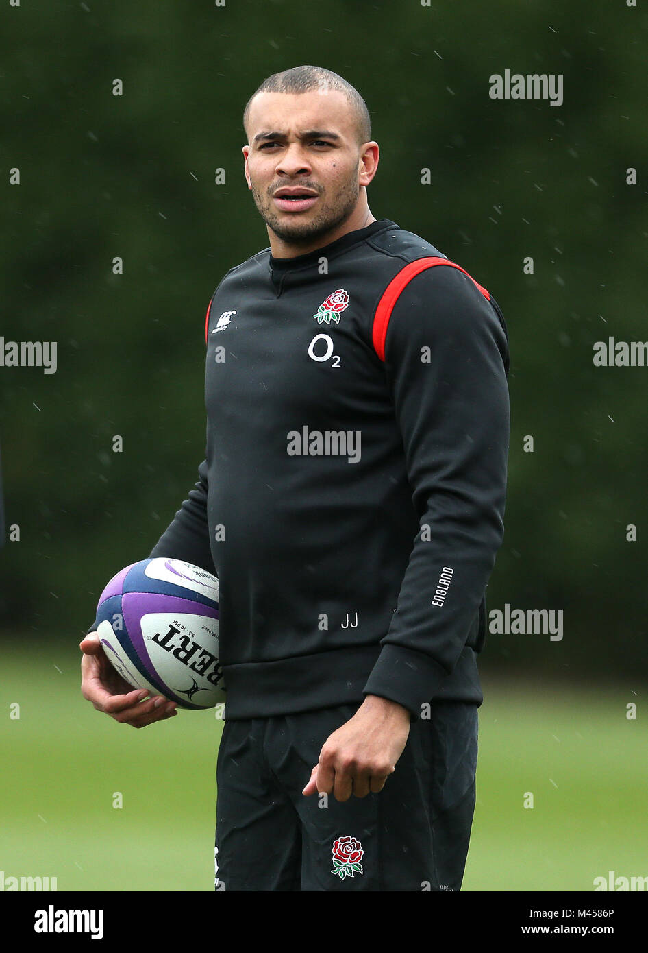 England's Jonathan Joseph during the training session at Latymer Upper ...