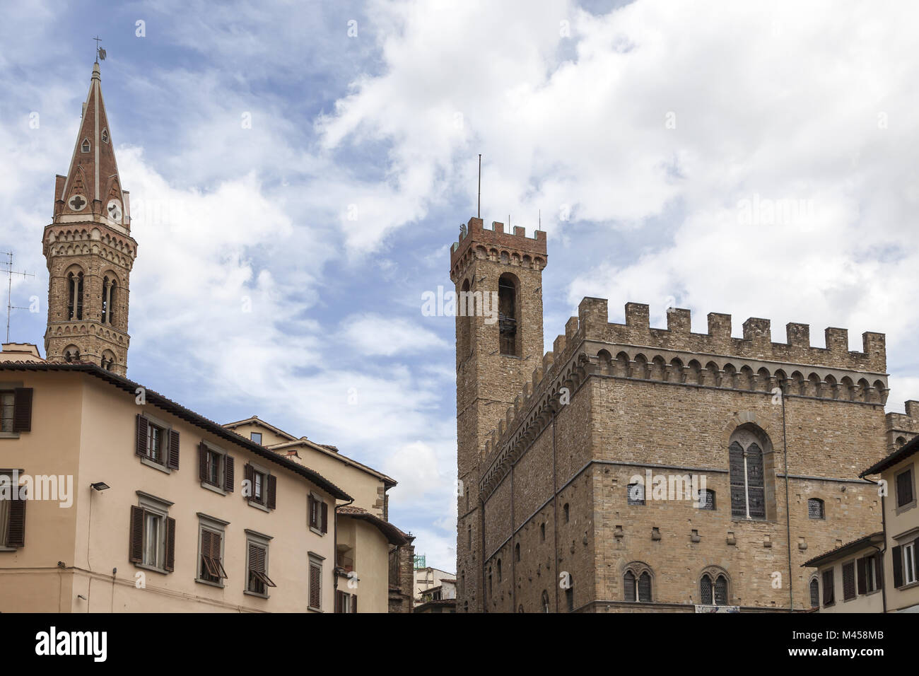 Florence, Palazzo del Bargello, national museum Stock Photo - Alamy