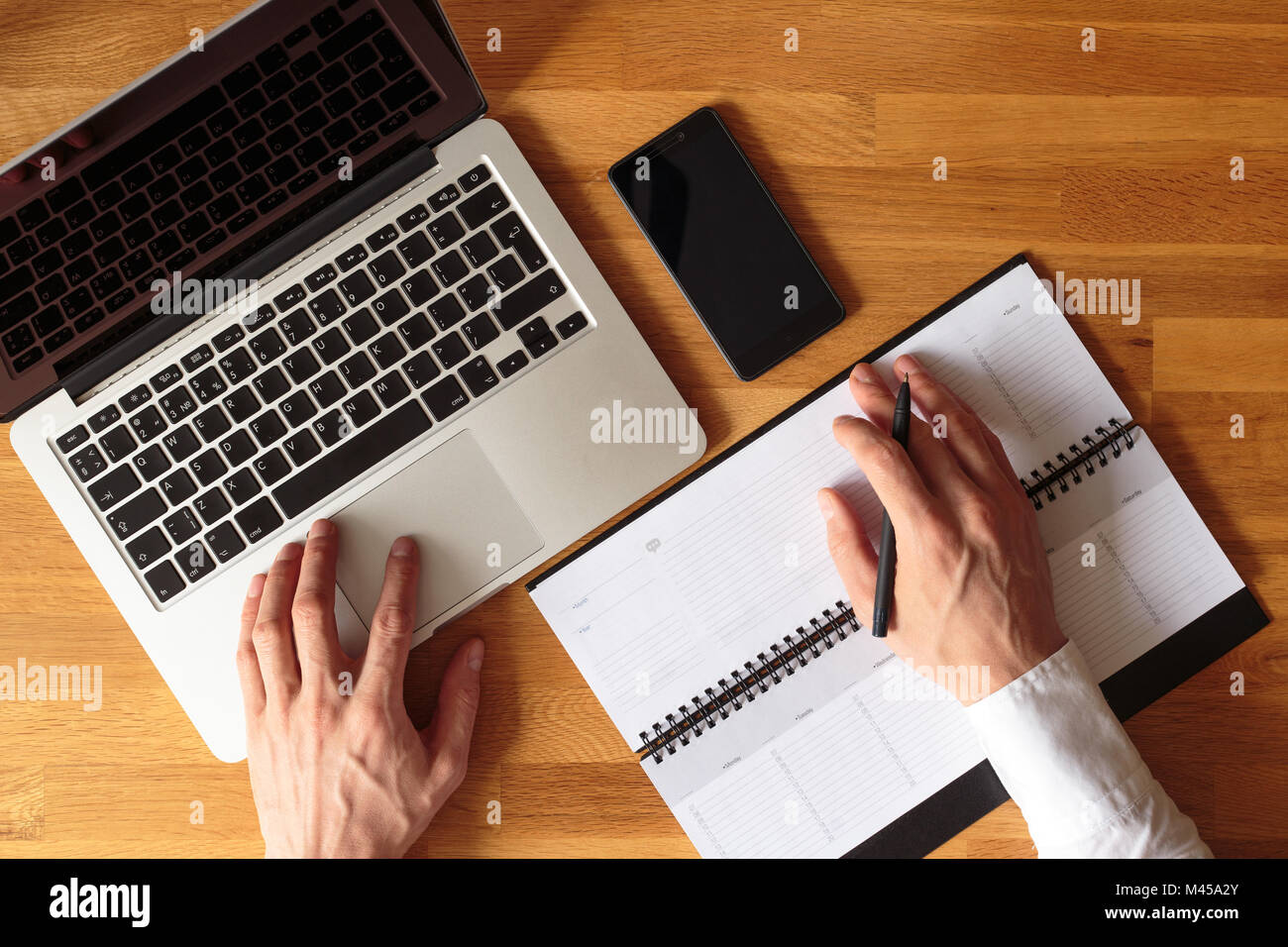 Business concept above hand hi-res stock photography and images - Alamy
