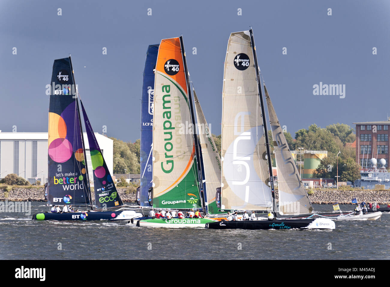 Extreme catamaran racing hi-res stock photography and images - Alamy