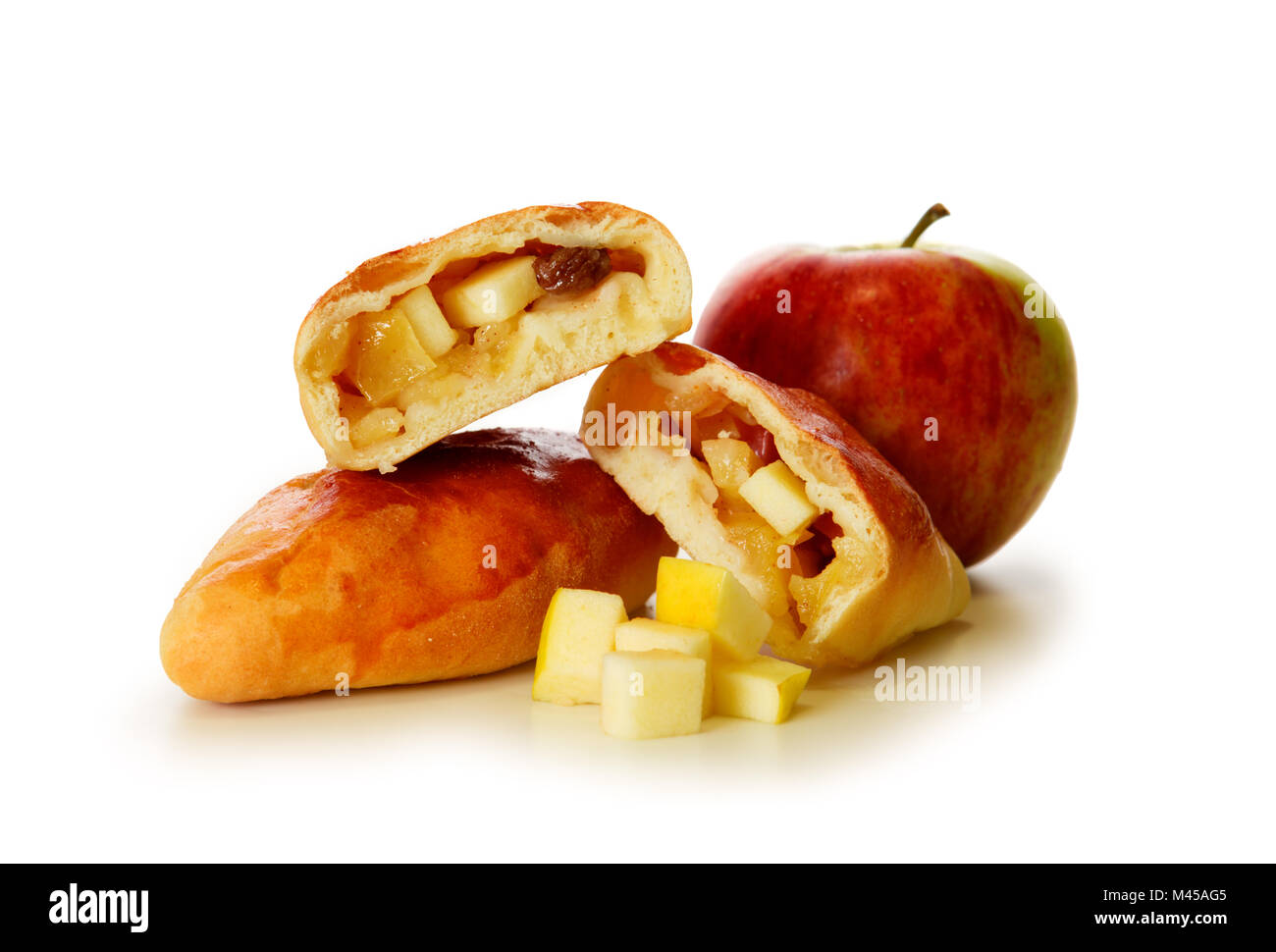 Traditional russian baking pastry Cut Out Stock Images & Pictures - Alamy