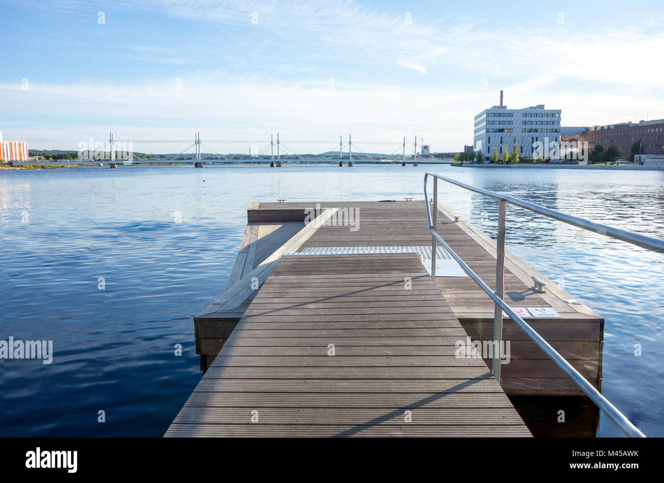 Swedish lake pier hi-res stock photography and images - Alamy