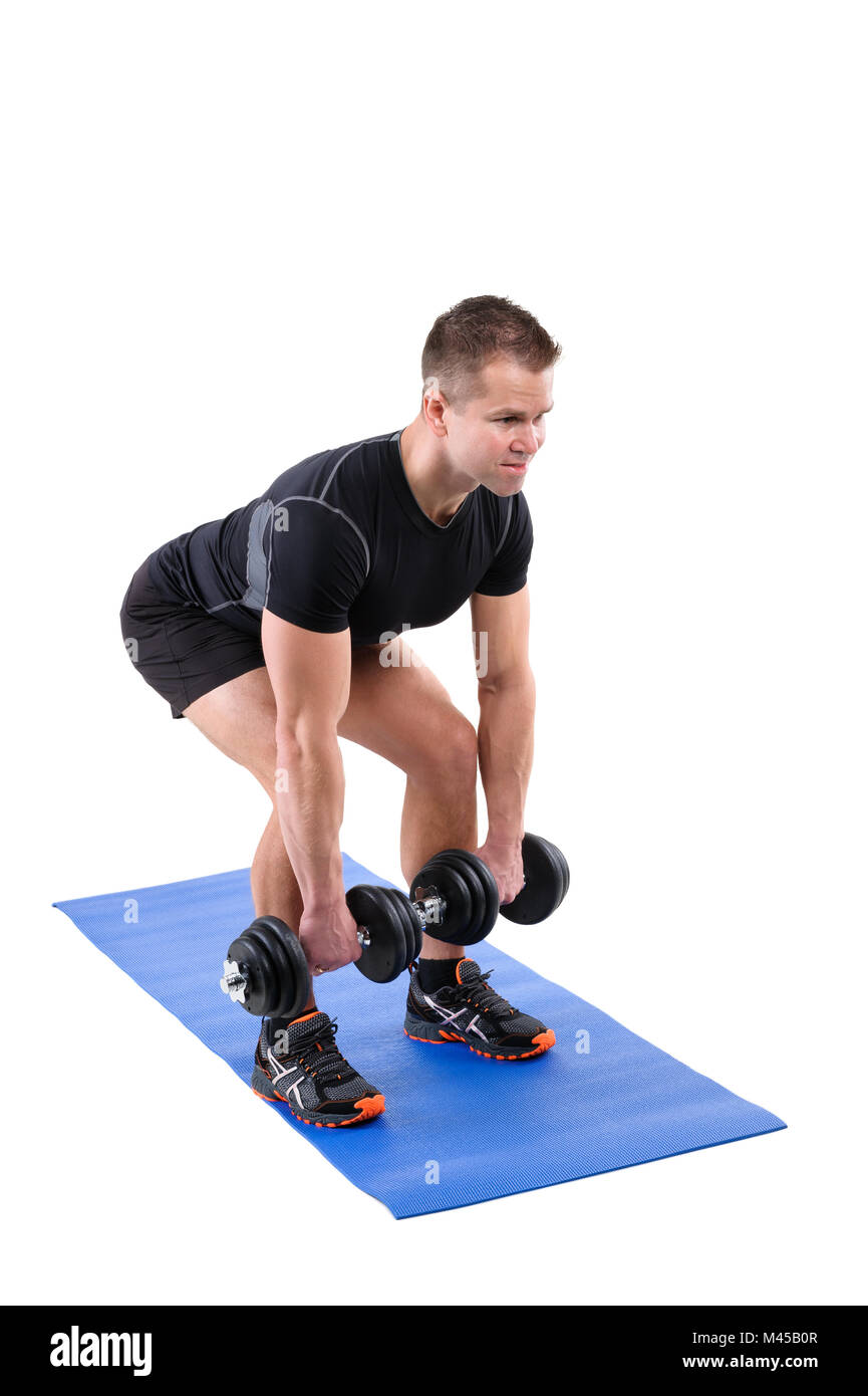 Dumbbell Standing Calf Raise
