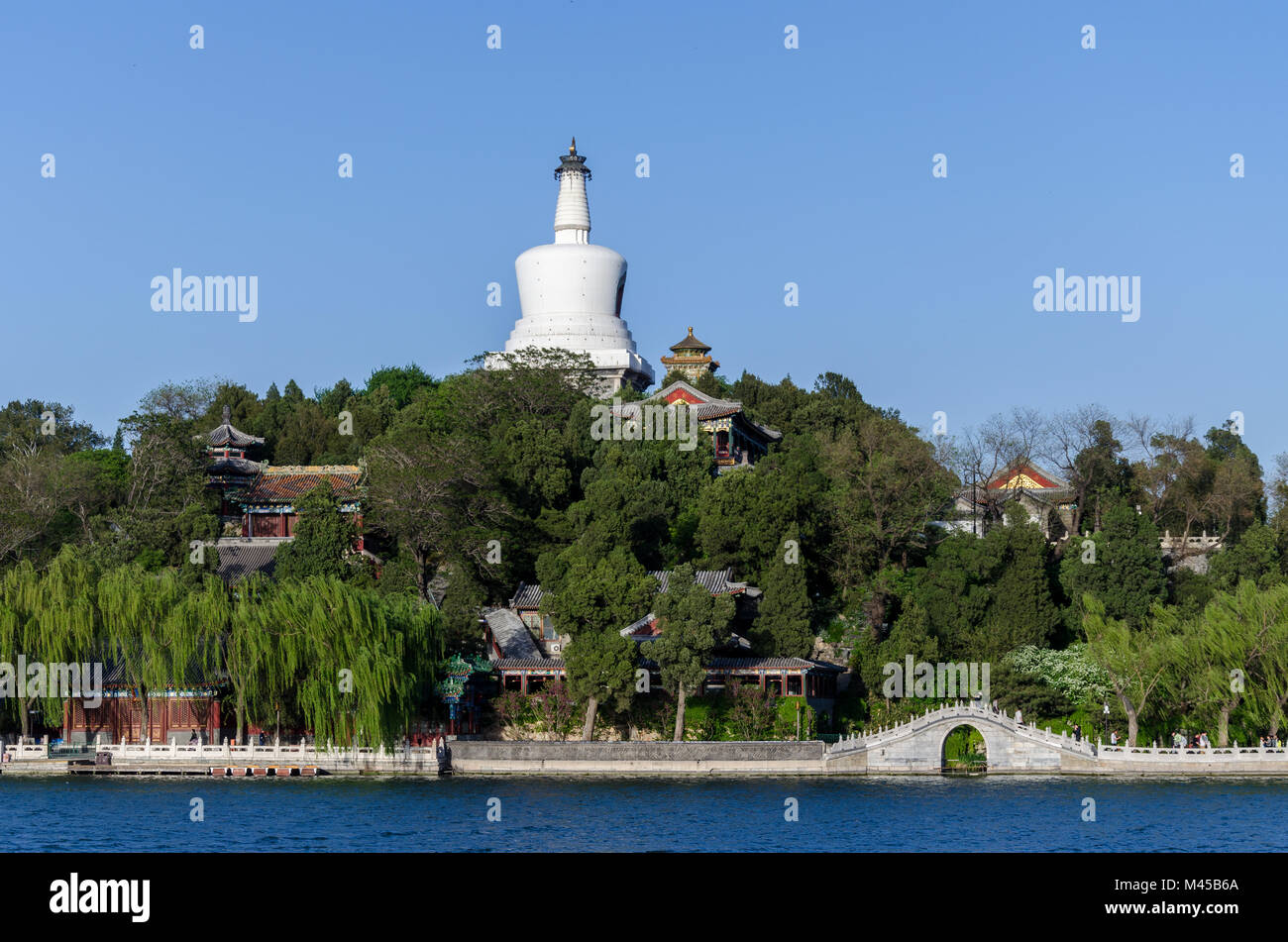Beihai Park, Beijing, China Stock Photo - Alamy